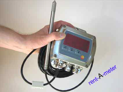 Jetzt Testo Hygrotest 650 Luftfeuchte Messgerät Messfühler mieten